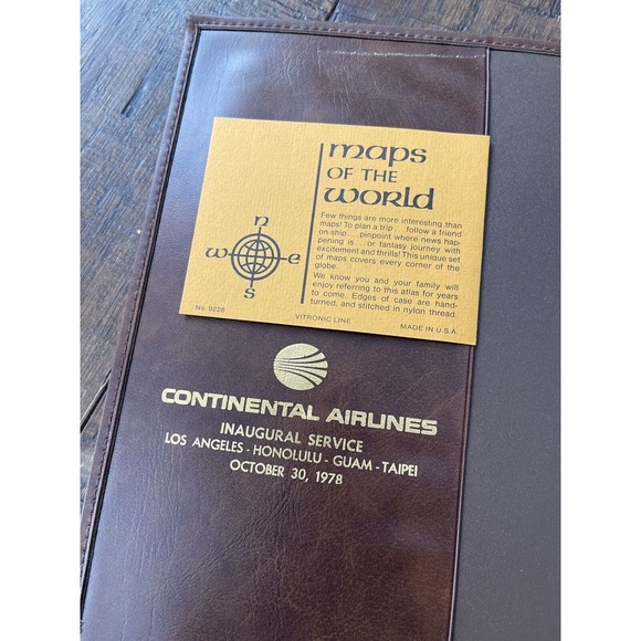 Other | Vintage Hammonds Book Of 6 Maps Of The World 1978 Continental ...